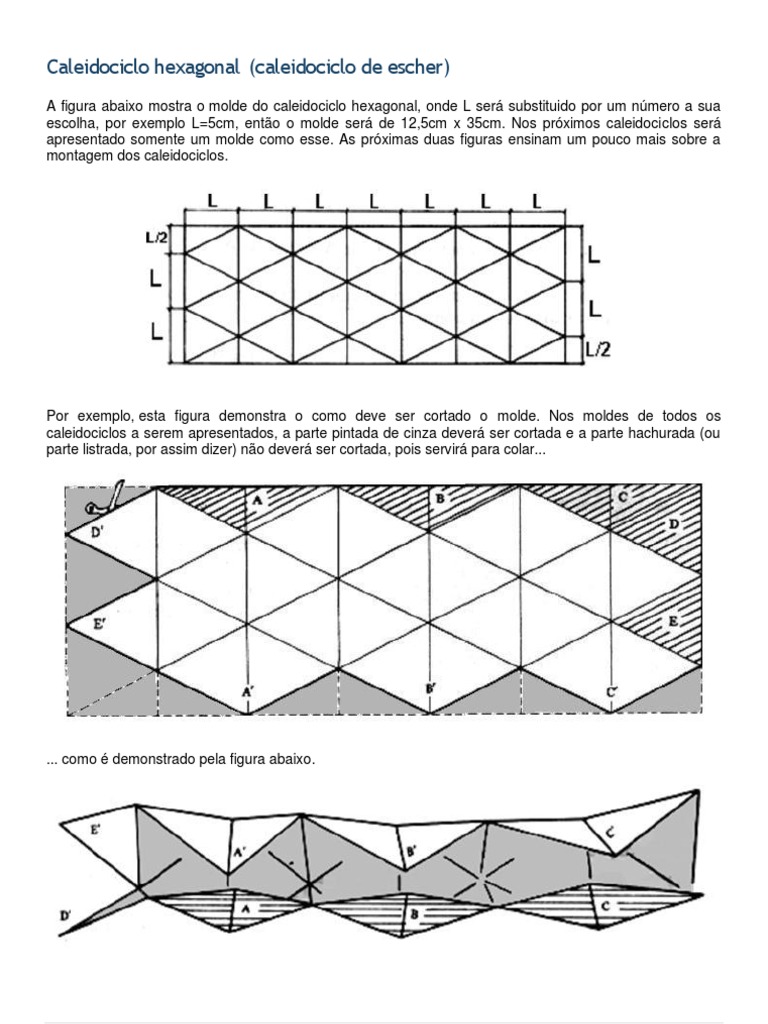 Caleidociclo Hexagonal Molde | PDF