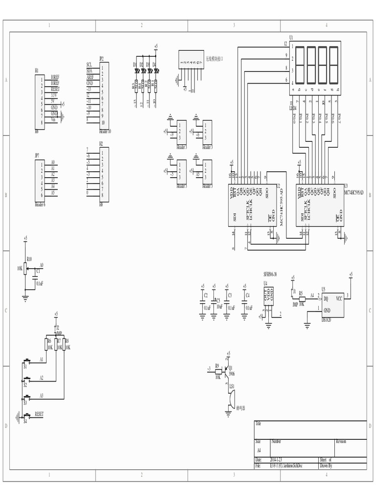 Schema Shield Invatare Arduino | PDF