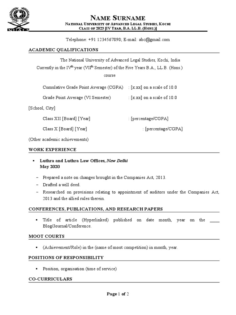 AME Urname: Academic Qualifications | PDF