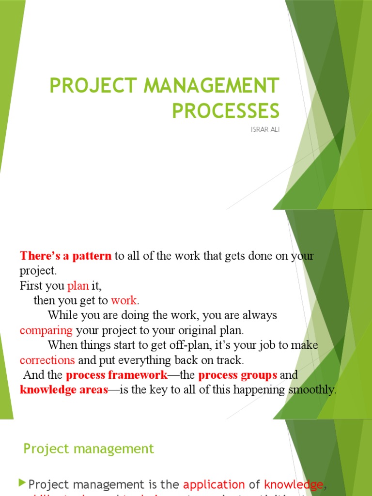 Project Management Processes | Pdf | Project Management | Information