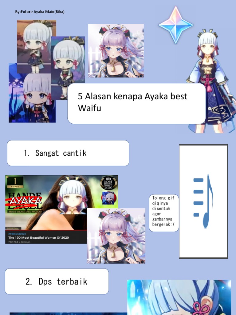 Kenapa Ayaka Best Waifu | PDF