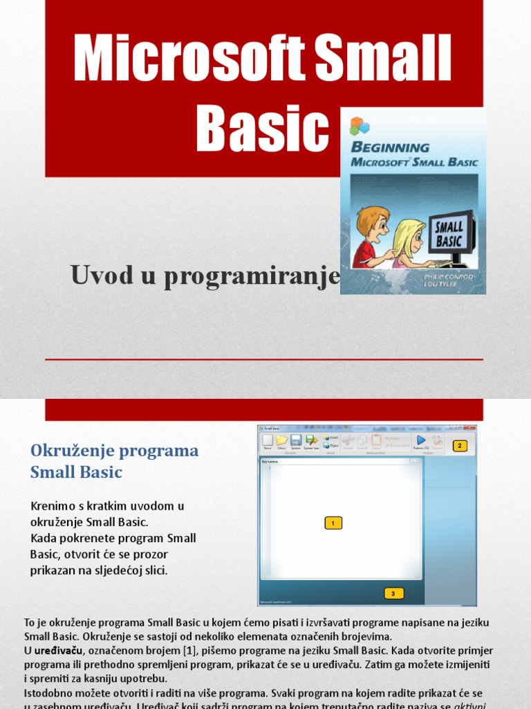 Microsoft Small Basic | PDF