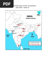 Class 10 History - Nationalism in India Map-Work | PDF