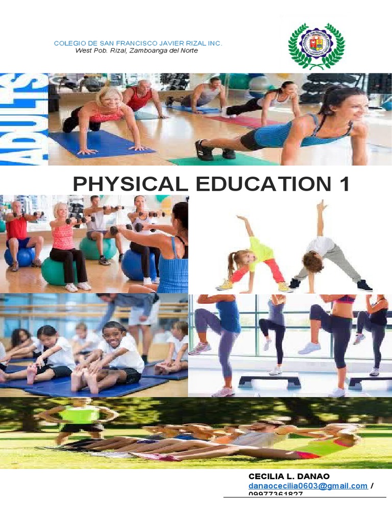 Physical Education 1: West Pob. Rizal, Zamboanga Del Norte | PDF ...
