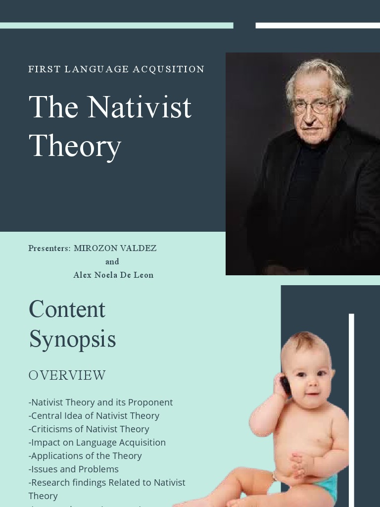 The Nativist Theory: First Language Acqusition | PDF | Language ...