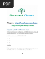 Capgemini - Previous - Papers - Q - Bank1 | PDF | Interest | Investor