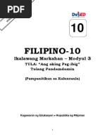 Filipino 10 3rd Quarter Module 2 | PDF