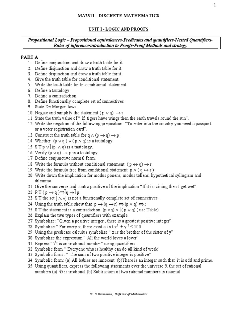 Discrete Maths | PDF | Group (Mathematics) | Algebra