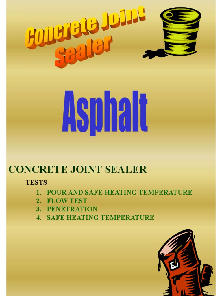 Testing of Concrete Joint Sealer | PDF | Concrete | Temperature