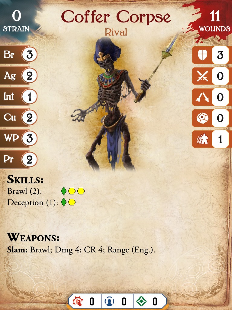 Path of Fire - Bestiary - Coffer Corpse | PDF