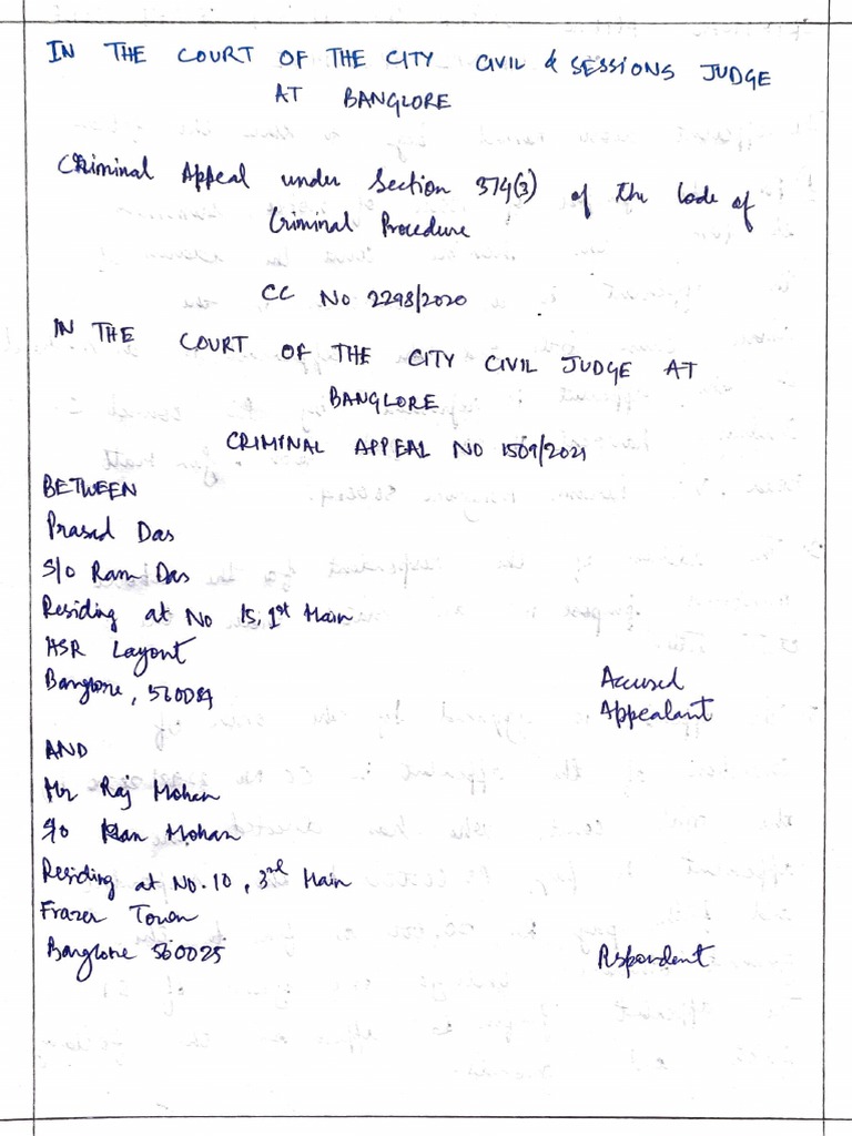 Criminal Appeal | PDF