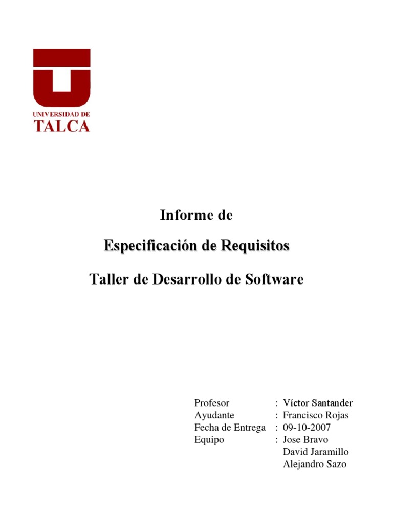 Ejemplo-SRS 2 | PDF | Software | Caso de uso