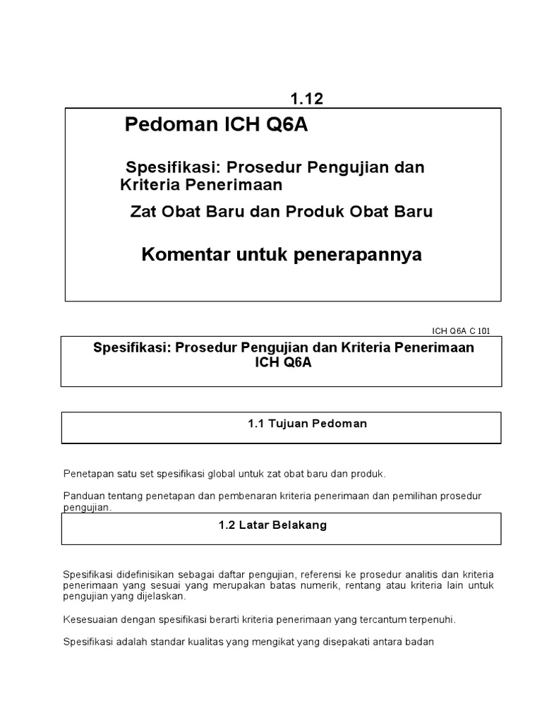 Stability Workshop ICH Q6A C | PDF