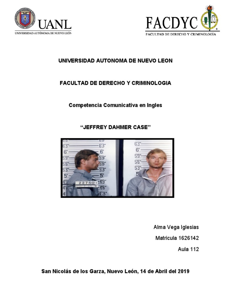 Universidad Autonoma de Nuevo Leon: Alma Vega Iglesias Matricula ...