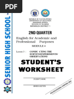 English SBA - The Plan of Investigation | PDF