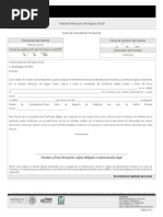 Escrito Libre IMSS para La Renovacion Del Certificado Digital | PDF