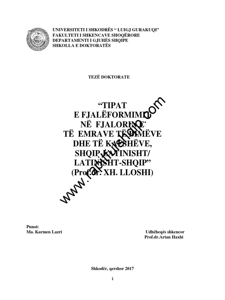 Fjalor Latinisht Shqi ( | PDF