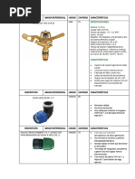 Ficha Tecnica - Valvula Compuerta Bridada Con Elastomero | PDF | Agua | Materiales