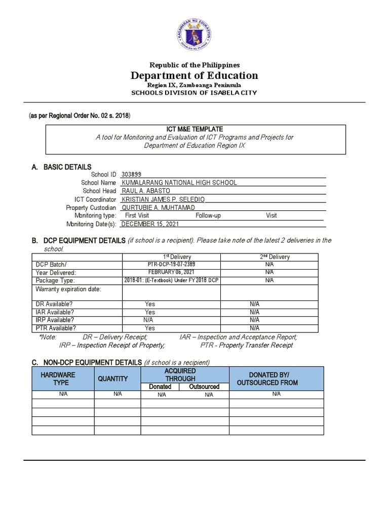 Division DCP Monitoring Tool | PDF | Personal Computers | Computer Hardware