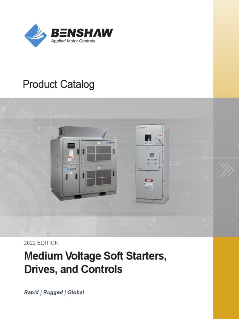 Medium Voltage Soft Starters - BENSHAW | PDF | Electric Motor | Switch