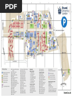 Brunel University Campus Map | PDF | Transport Infrastructure | Transport