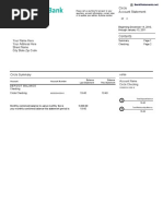 Truist Bank Statement Template - Mbcvirtual (AutoRecovered) | PDF