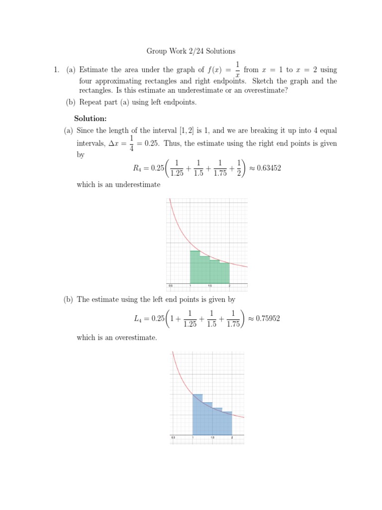 Group Work 2 - 24 Solutions | PDF | Interval (Mathematics) | Speed