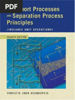 Transport Processes and Separation Process Principles Geankoplis 5th ...