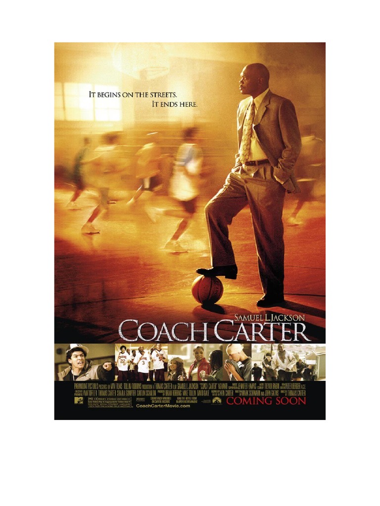 Disciplina y Liderazgo en Coach Carter | PDF | Deportes
