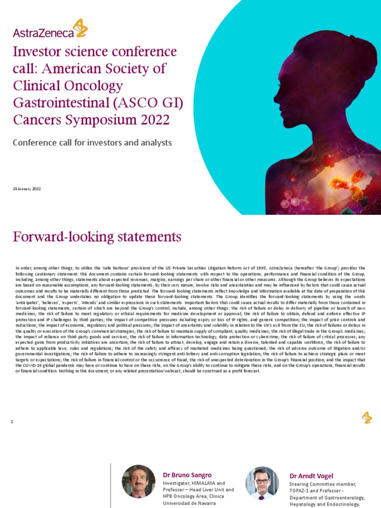 Investor Science Conference Call: American Society of Clinical Oncology ...
