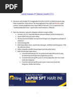 Panduan Menjawab SP2DK di Coretax | PDF