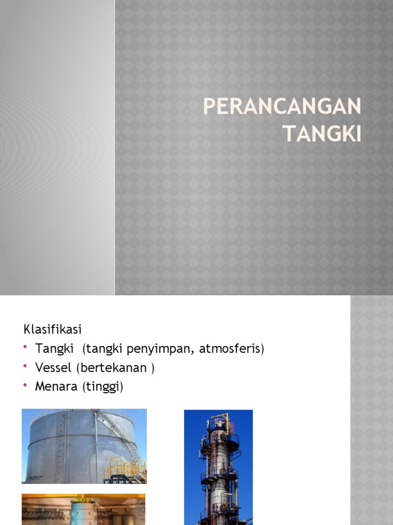 Perancangan Tangki | PDF