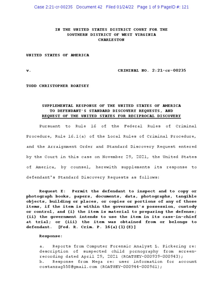 42-Supplemental Discovery Response | PDF | Discovery (Law) | Snapchat