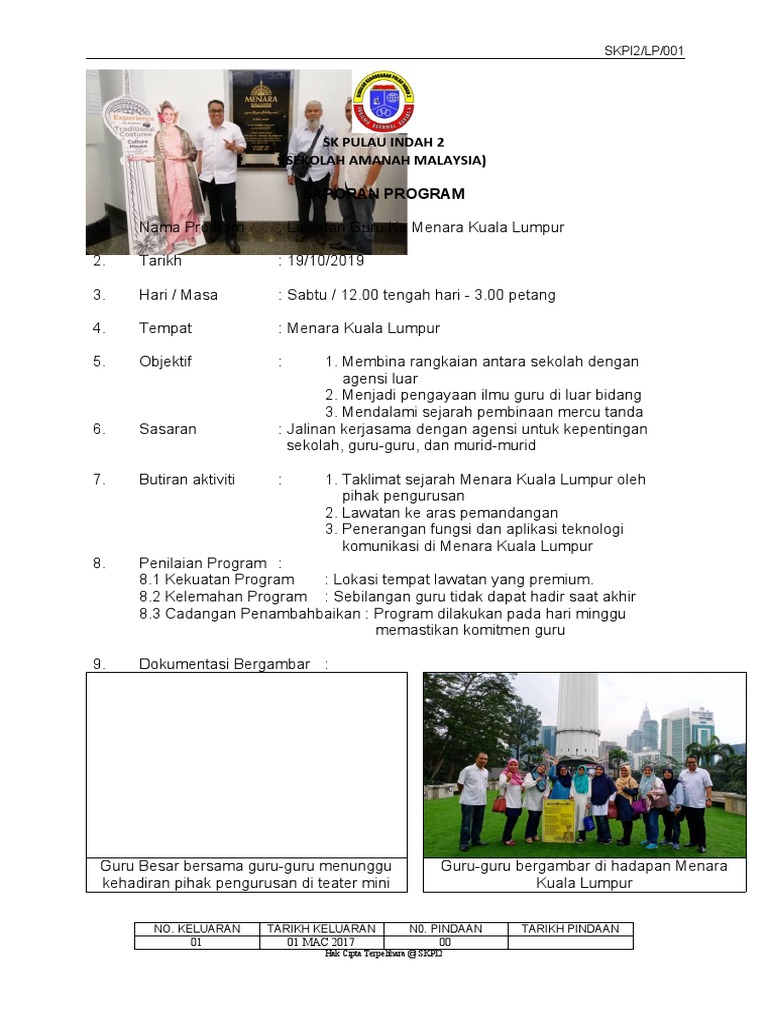 Lawatan KLCC | PDF | Seni