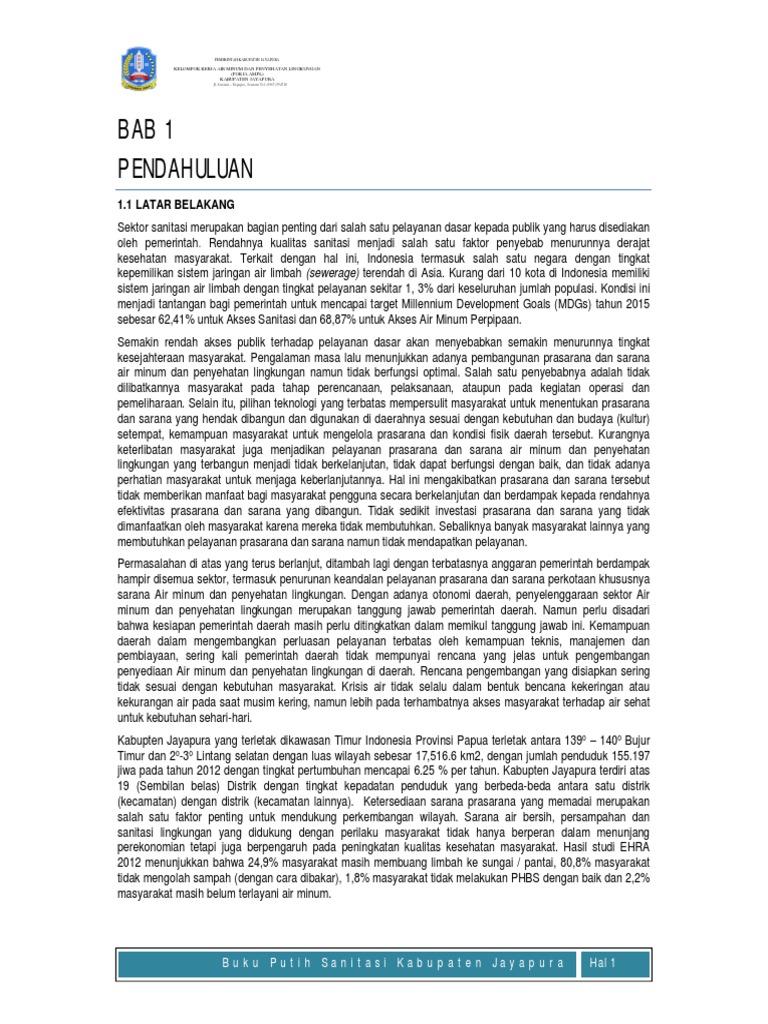 Final Bps Kab. Jayapura 2013 | PDF