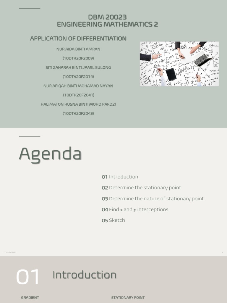 Presentation Mathematics 2 | PDF | Mathematical Analysis | Differential ...