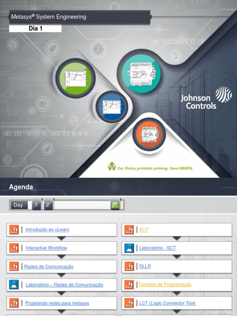 Programação Metasys Extended Architecture - Dia 1 | PDF | Serviço de ...