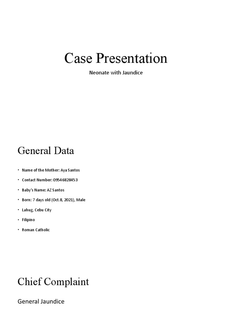 Case Presentation | PDF | Medical Specialties | Clinical Medicine
