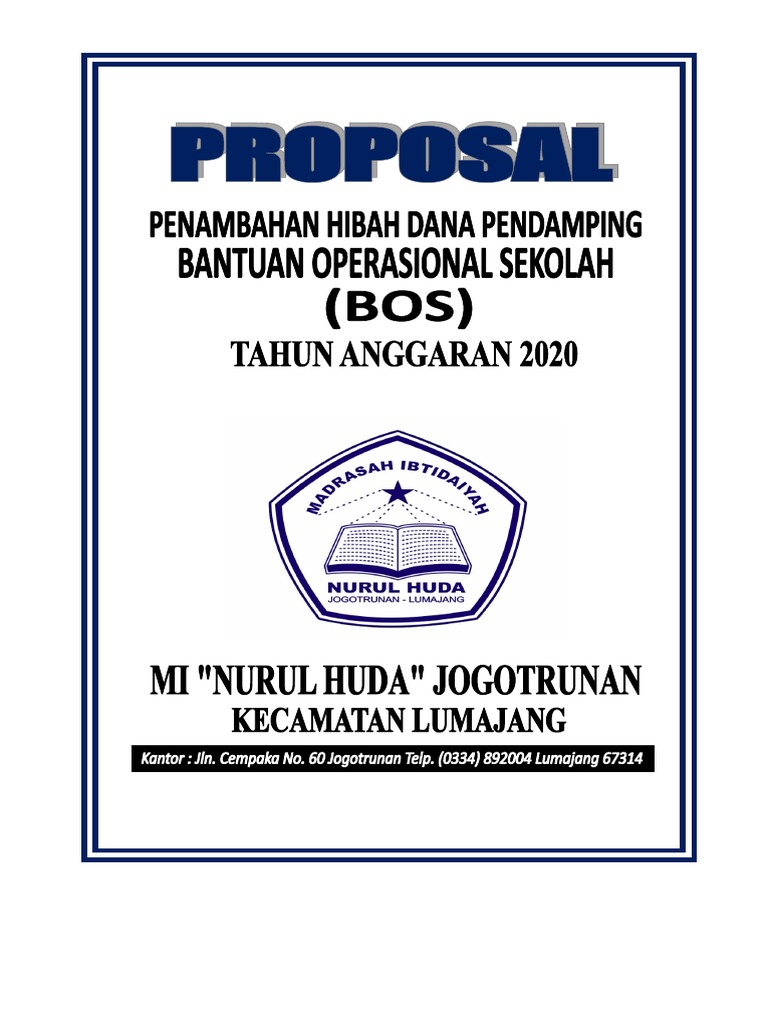 Contoh Urutan Proposal Bosda 2020 | PDF | Karier & Perkembangan