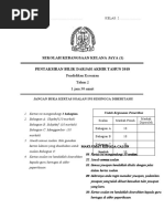 Cover Page Soalan Exam | PDF