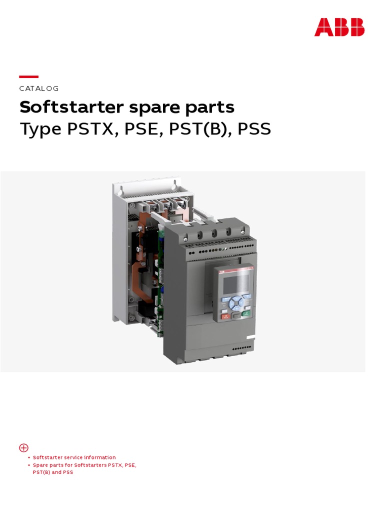 Softstarter Spare Parts: Type PSTX, Pse, PST (B), Pss | PDF | Product ...