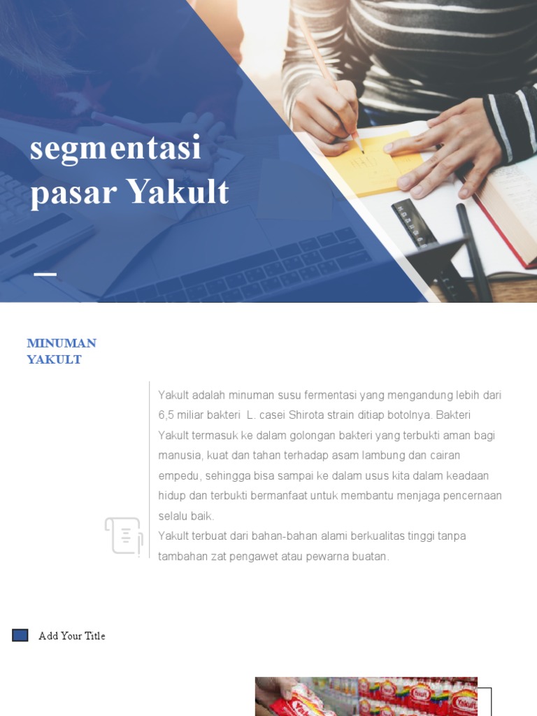 Segmentasi Pasar Yakult | PDF