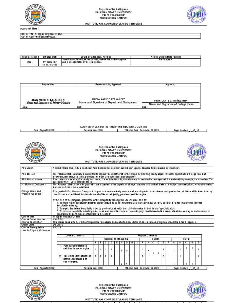 Philippine Regional Cuisine | PDF | Test (Assessment) | Educational ...