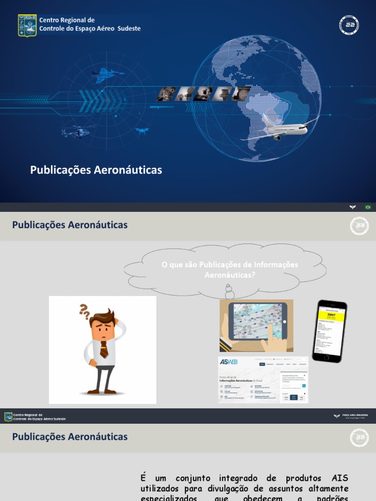 Guia de Publicações Aeronáuticas DECEA | PDF | Aviação