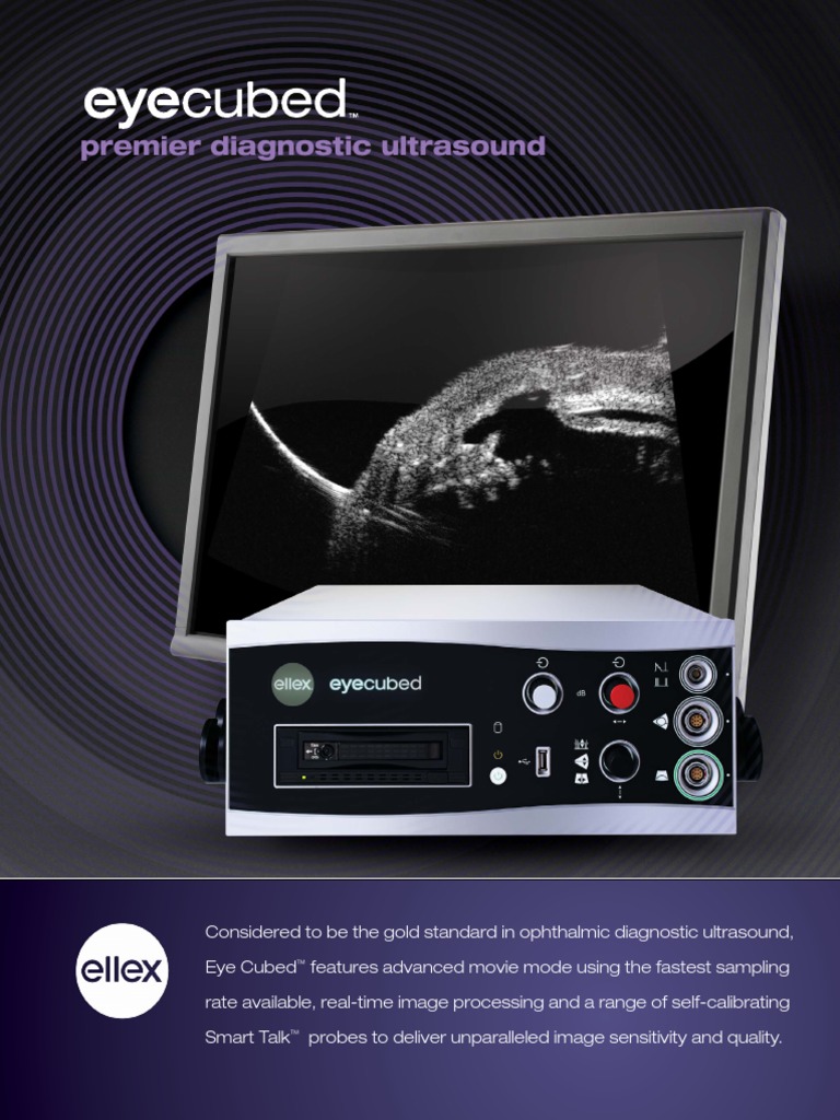 Ellex Eyecubed Brochure | PDF | Medical Ultrasound | Human Eye