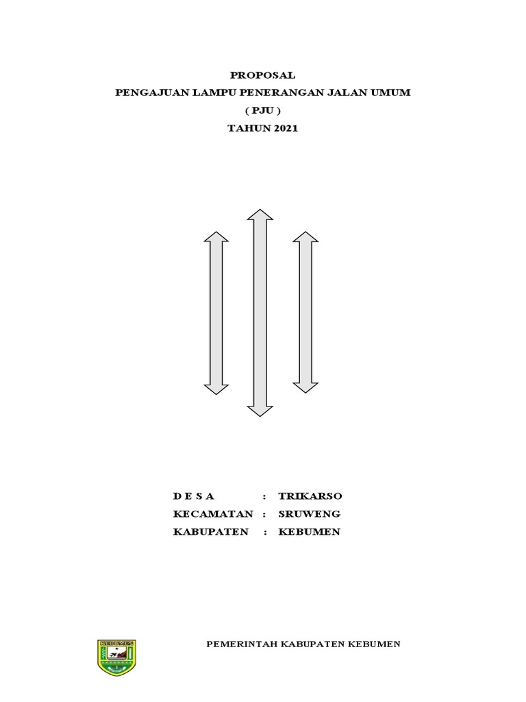 Contoh Proposal PJU Desa Rambigundam | PDF