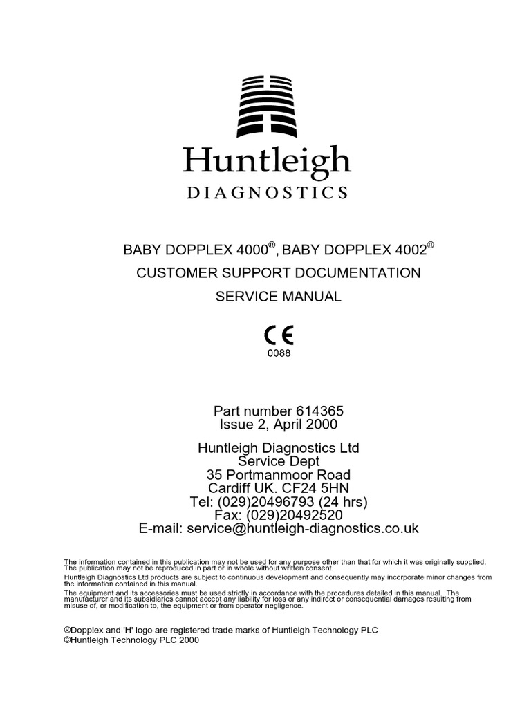 Manual de Servicio DB-400 | PDF | Doppler Effect | Electrostatic Discharge