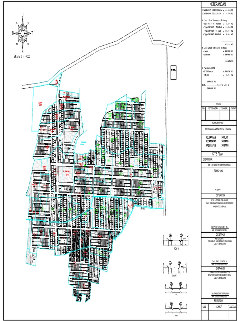 Master Plan Mahkota Graha | PDF