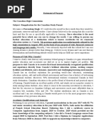 Letter of Explanation LoE Sample | PDF | International English Language ...