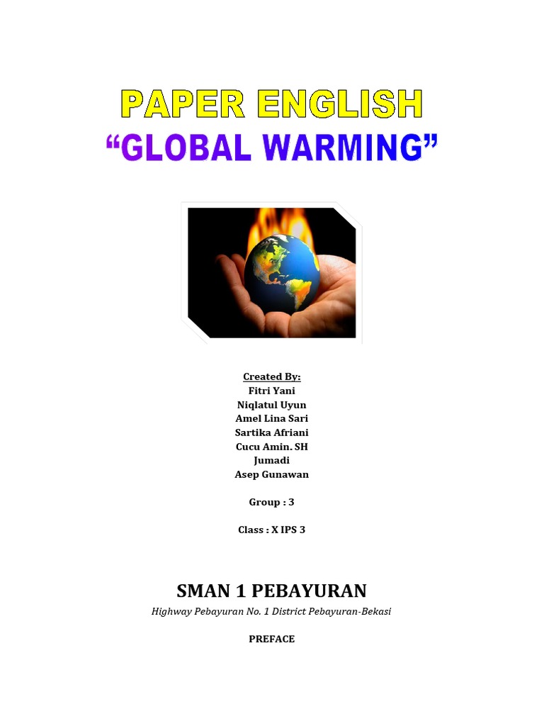 Global Warming | PDF | Climate Change | Greenhouse Gas